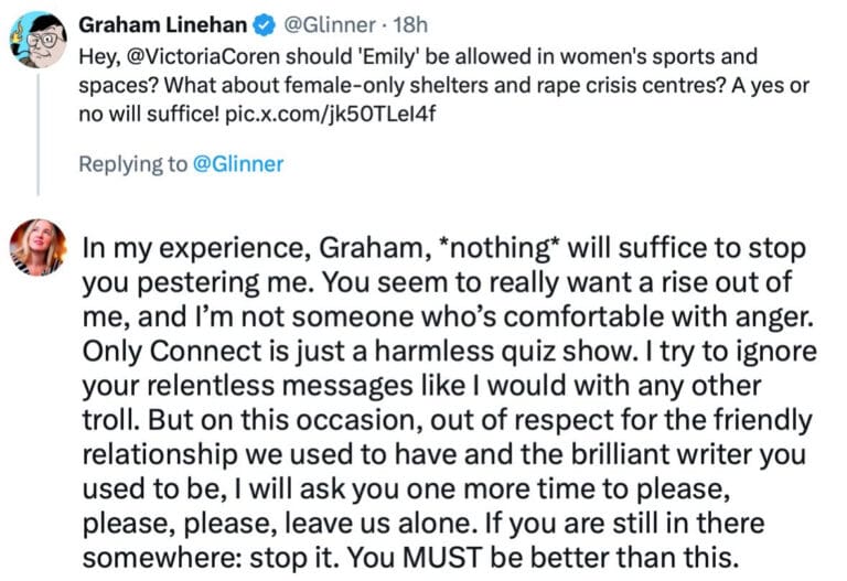 Victoria Coren and Billy Bragg's Brilliant Response to Trans Bigot ...